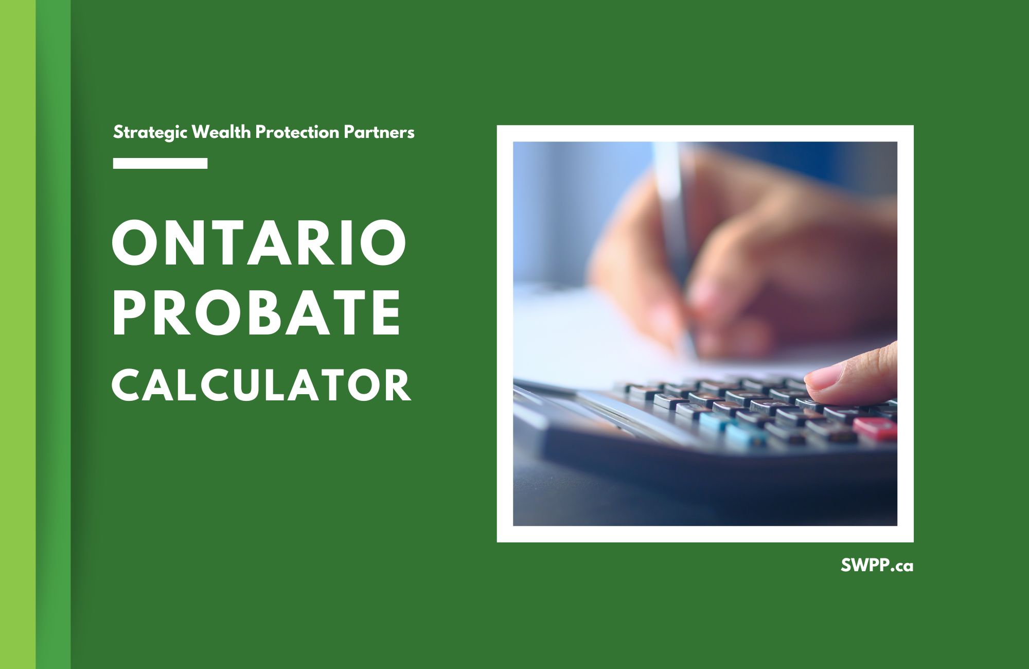 Ontario Probate Calculator 2025